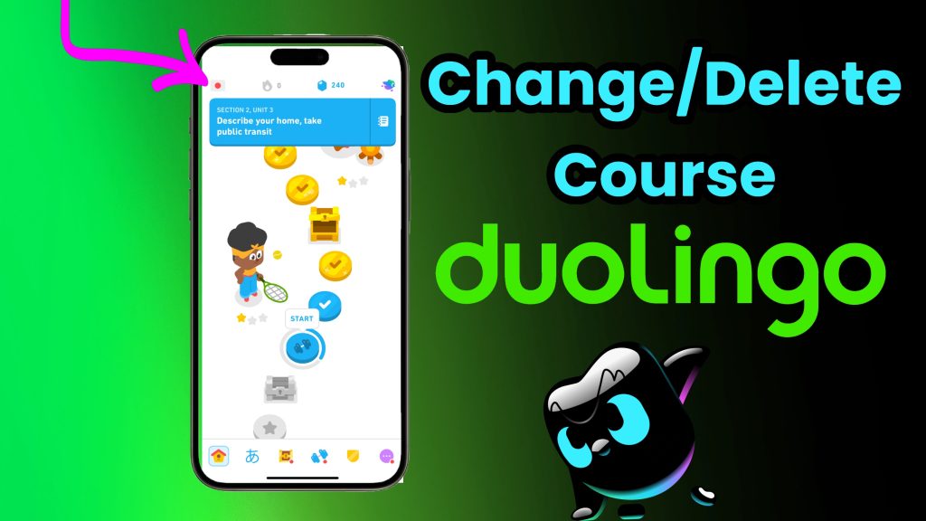 How to change language in Duolingo - Streaming Live Academy